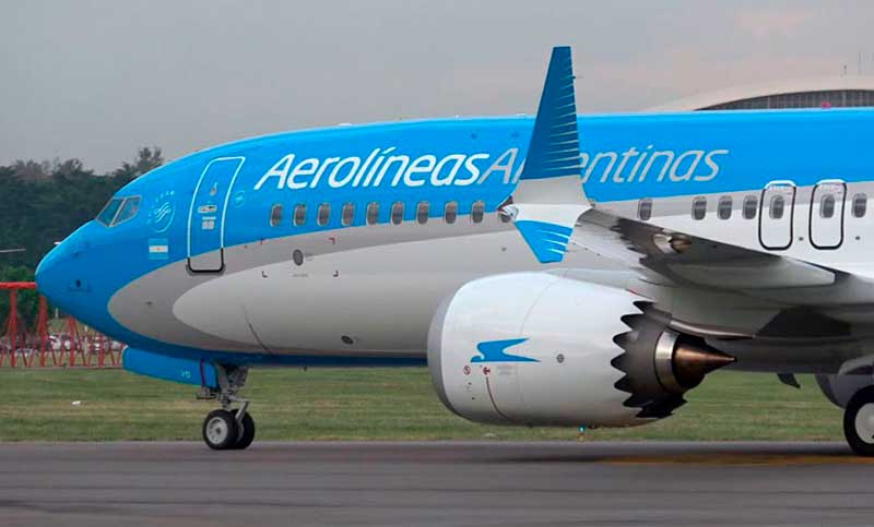 Aerolíneas Argentinas Sumó El Sexto B 737 Max A Su Flota Ejes De